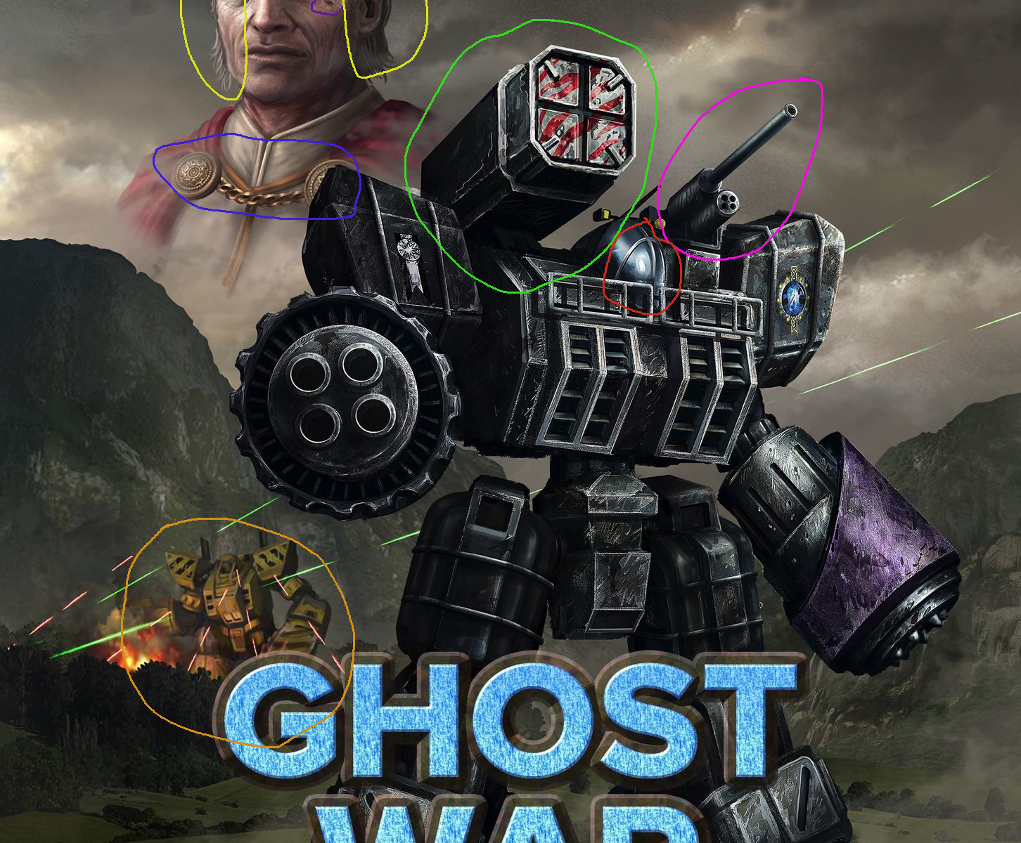 „Ghost War“ – Ein Vergleich der Cover aller drei Versionen – HPG Station