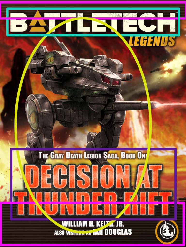 Coververgleich: Decisions at Thunder Rift/Entscheidung am Thunder Rift ...