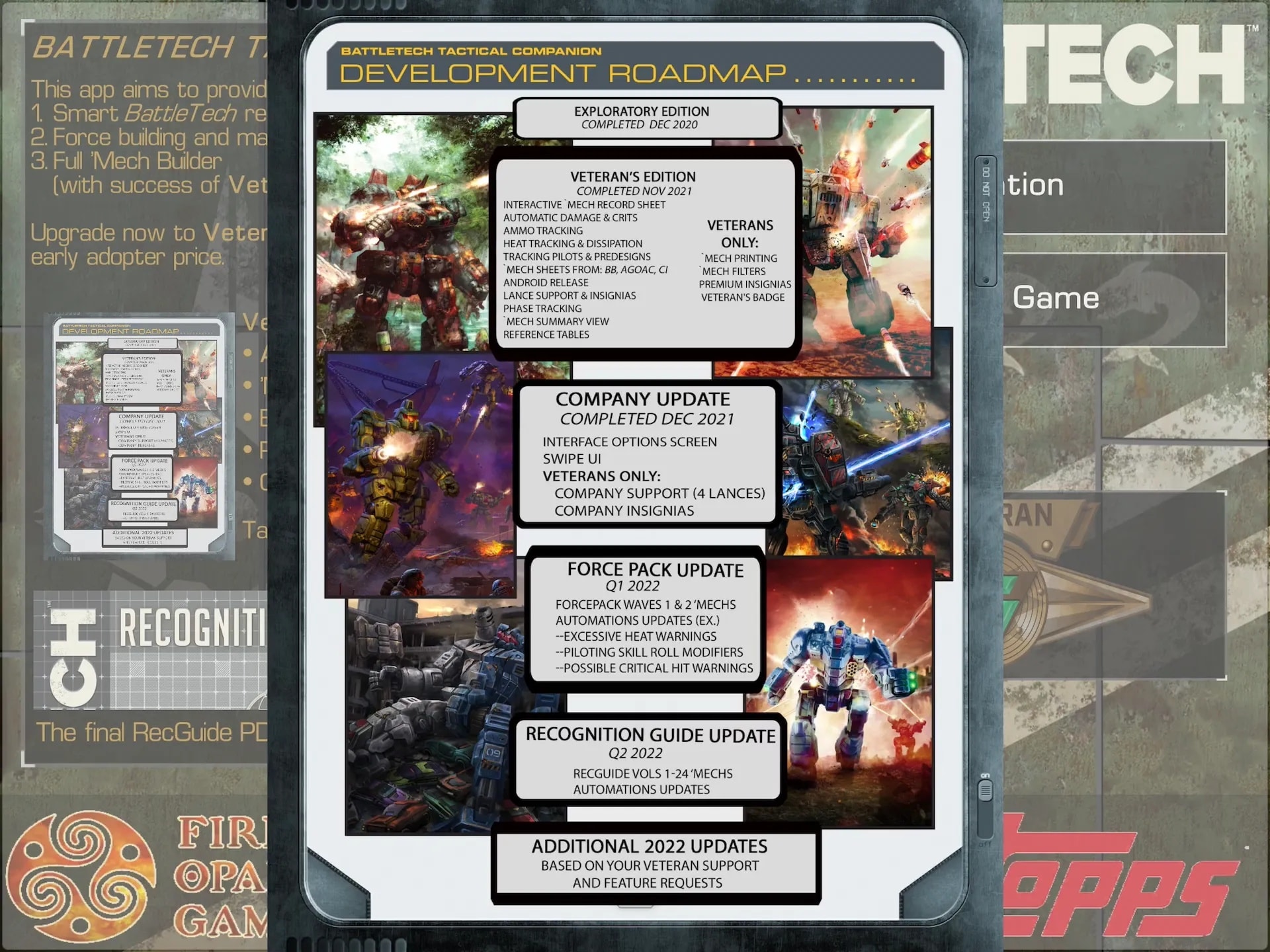 Tactical Companion App - Company Update - HPG Station
