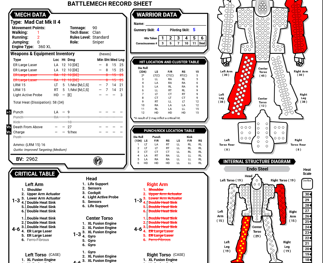MegaMek Record Sheets für unterwegs: Mekbay - HPG Station